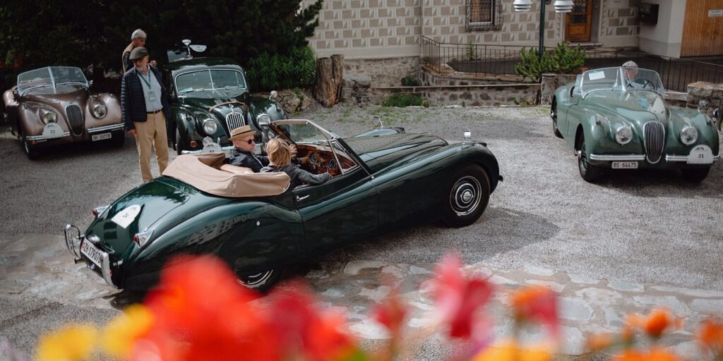 British Classic Car Meeting St. Moritz - Basel Life