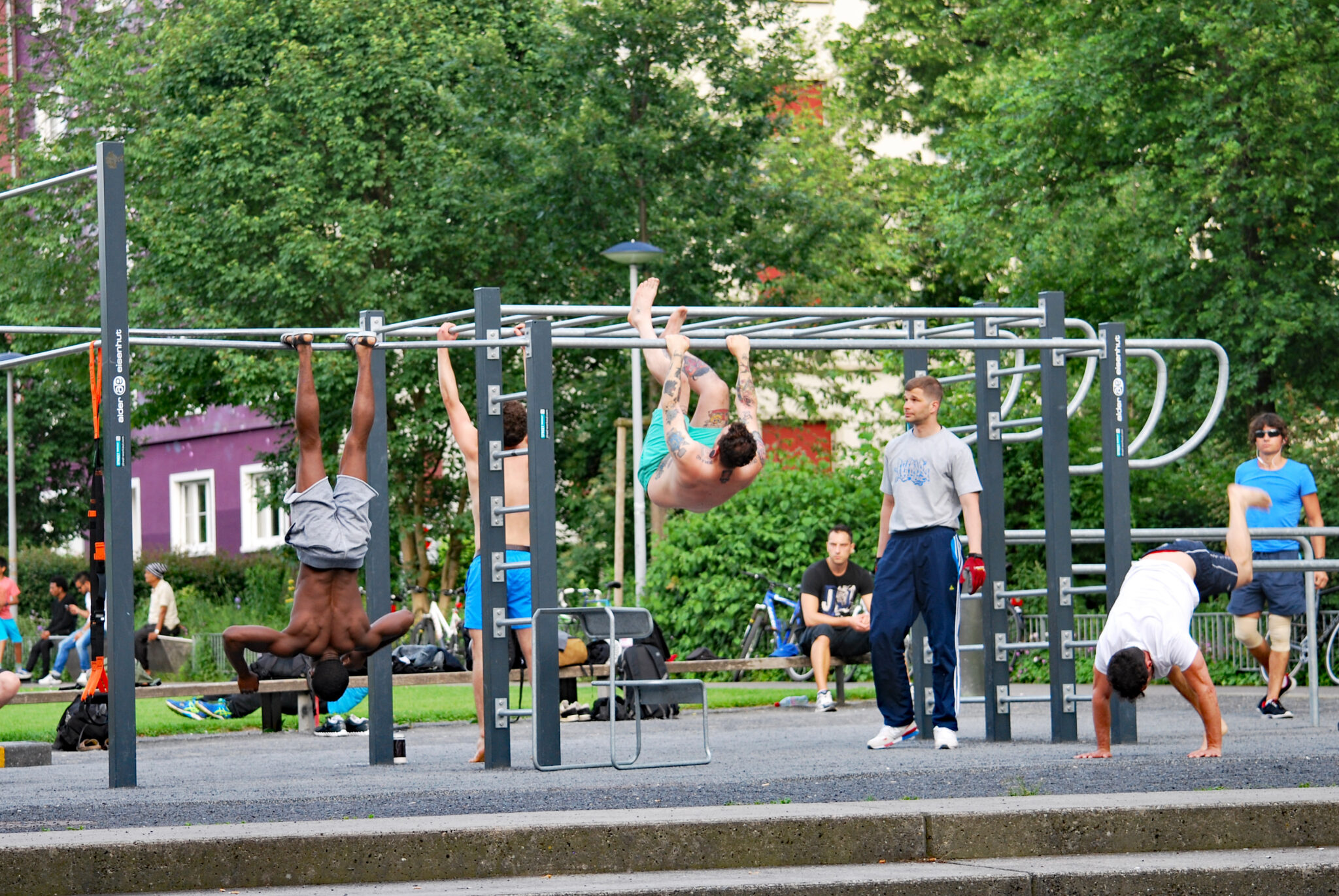 Exercising Outdoors - Basel Life
